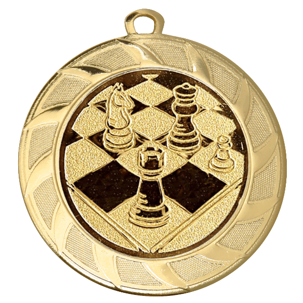 Grote Schaak Medaille - 7cm - Sportprijzen Express Snelste van Nederland!